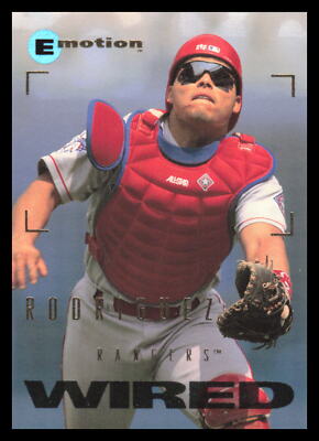 1995 SkyBox E-Motion Ivan Rodriguez #88 Texas Rangers 4A | eBay
