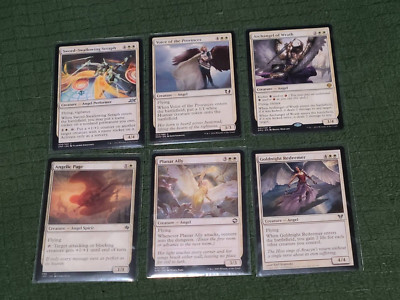 MTG Angel x6 Goldnight Redeemer/Sword Swallowing Seraph/Archangel of ...
