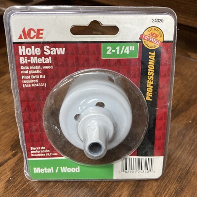 Ace Hardware 2-1/4" Bi-Metal Hole Saw | eBay