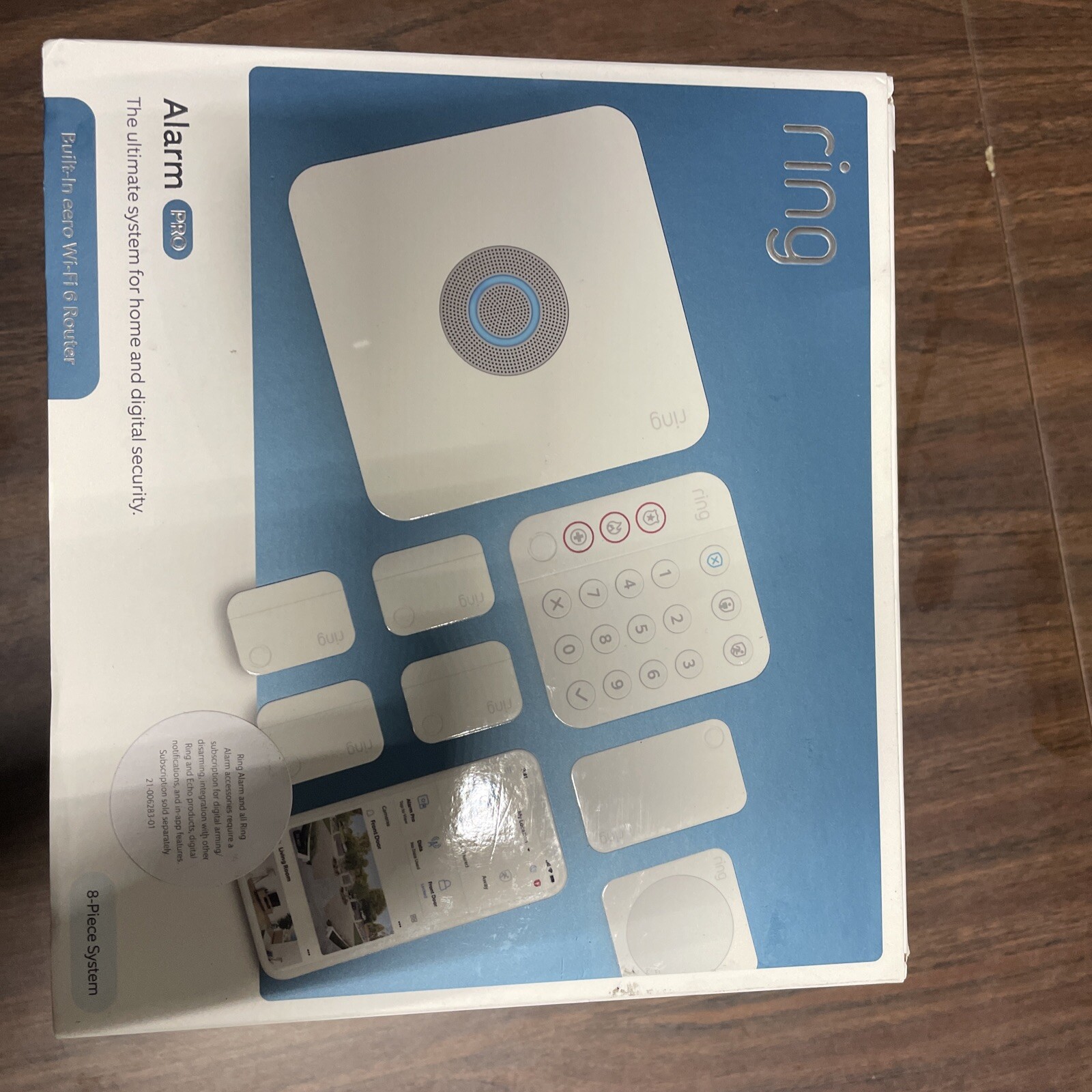 Ring Alarm Pro Home Security Kit Wi-Fi 6 router built-in - 8 pieces ...