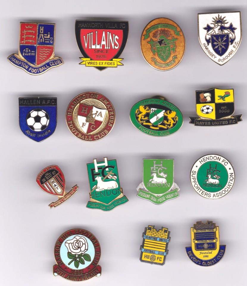 Non League Badges choose from List Clubs H | eBay UK
