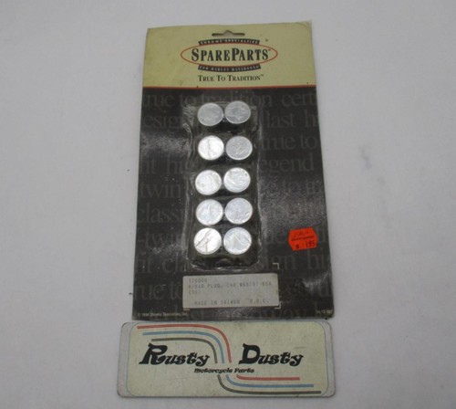 Harley Chrome Specialties Chrome Spotlight Bar Frame Hole Plugs 170000 ...