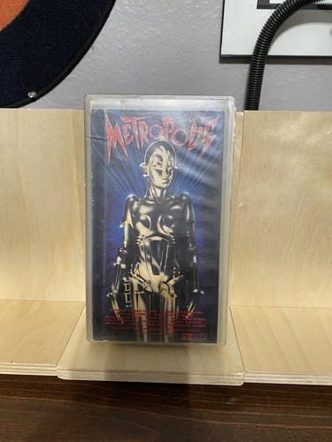 Fritz Lang's Metropolis 1994 VHS Cut Box Video Cassette Tape Vintage | eBay