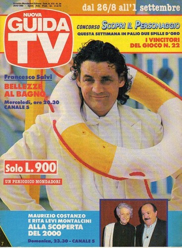 rivista NUOVA GUIDA TV ANNO 1990 NUMERO 34 FRANCESCO SALVI | eBay