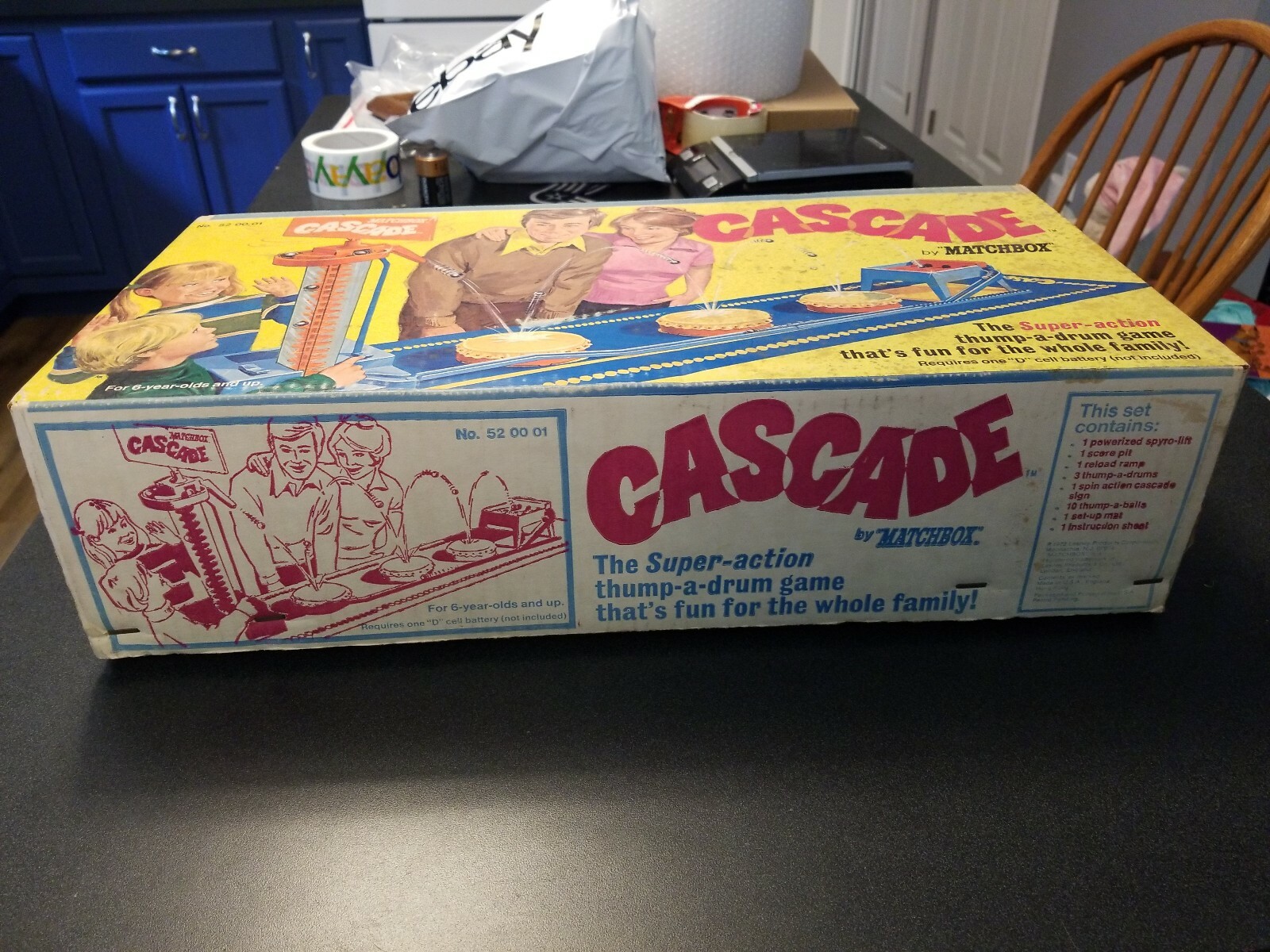 Vintage 1972 Matchbox Cascade Game Lesney Replacement Box | eBay