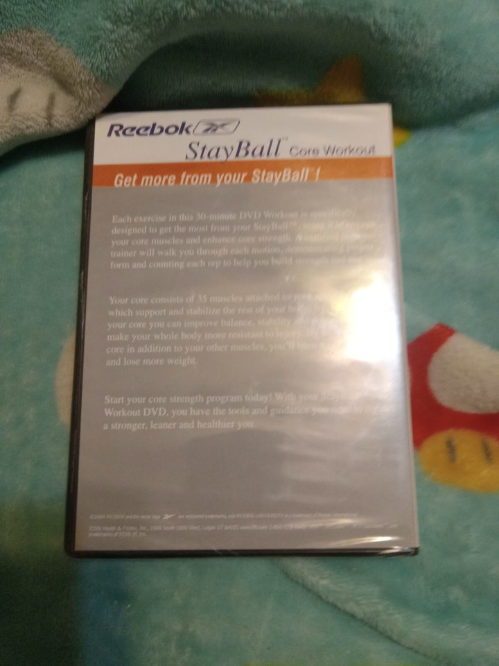 Reebok Stay Ball Core Workout DVD | eBay