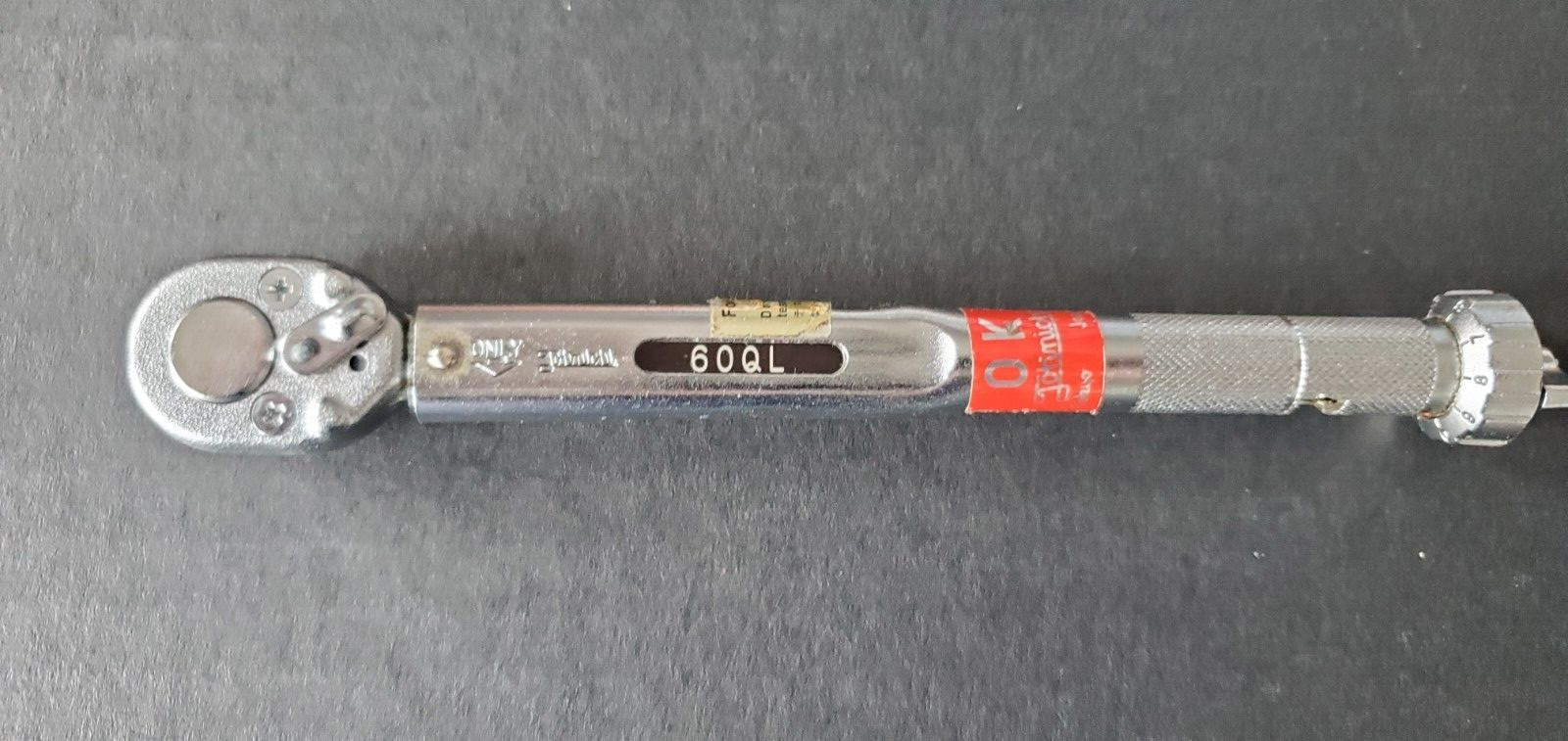 Tohnichi Adjustable Torque Wrench Model 60QL - 20 to 60 kgf-cm | eBay