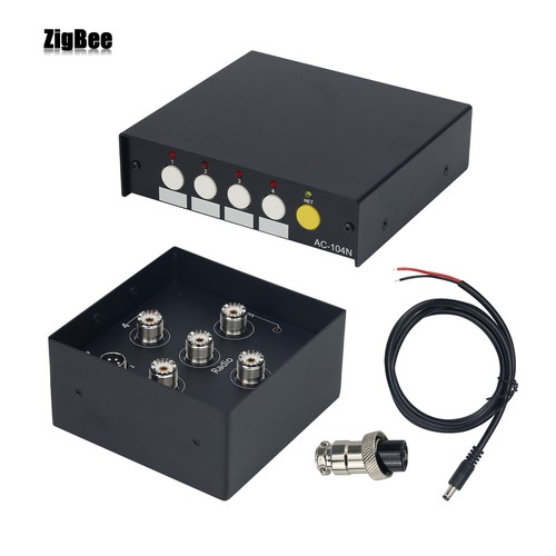AS104 Automatic HF Shortwave Antenna Switcher | Universal | AC104N Web ...