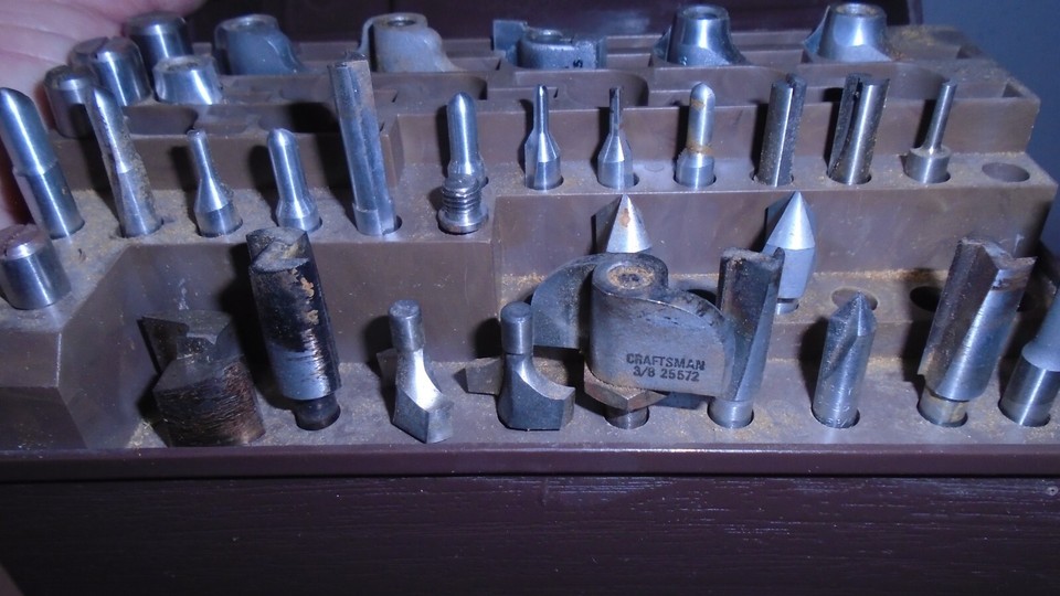 32 pc Router Bit Set Craftsman Bosch Credo | eBay