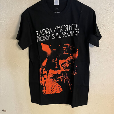 Band T-Shirt - FRANK ZAPPA - MOTHERS Roxy Elsewhere - Black - Medium | eBay