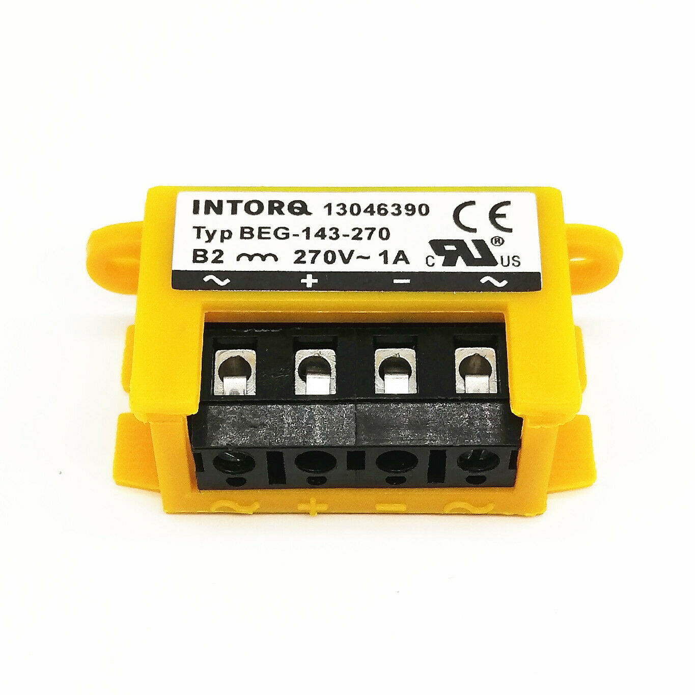 INTORQ 13046390 Motor Brake Rectifier BEG-142-270 Full Wave Rectifier ...