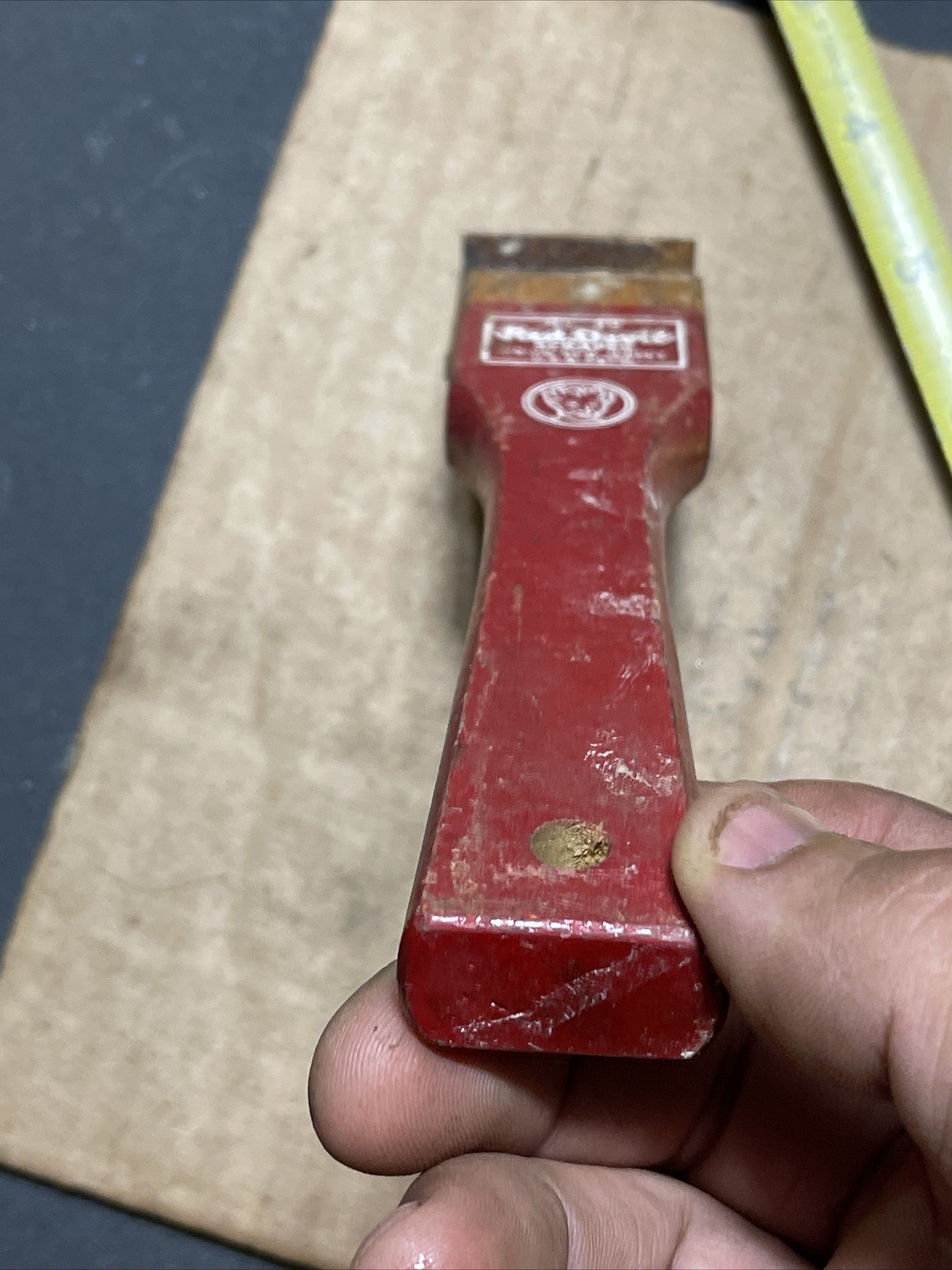 Vintage Wood Handle Red Devil 40 Paint Scraper Union NJ USA Hand Tool ...