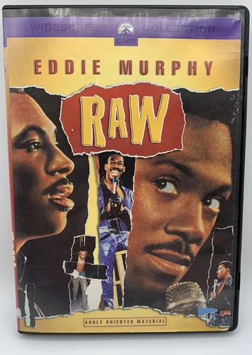 Eddie Murphy - Raw DVD, 1987, Widescreen Collection Stand-Up Comedy | eBay