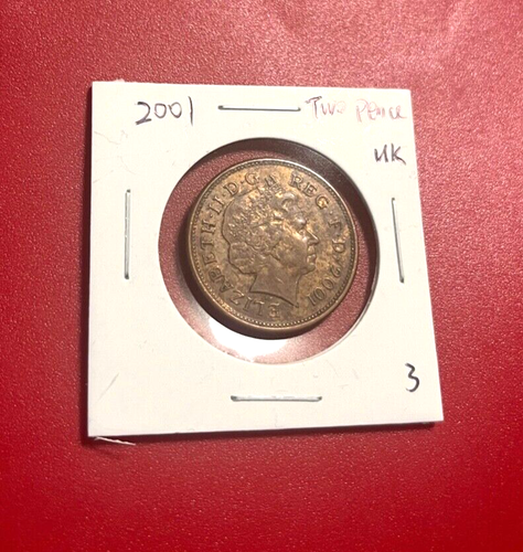 2001 TWO PENCE UK COIN - QUEEN Elizabeth II - NICE WORLD coin | eBay UK