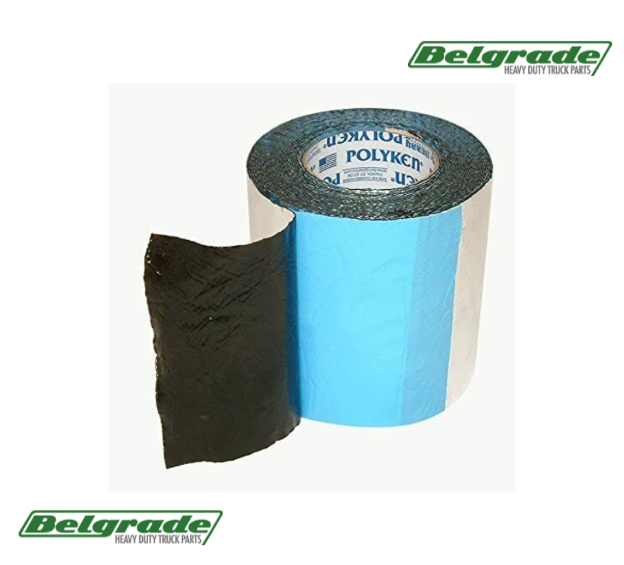Polyken 360-45 Heavy Duty Foil/Butyl Rubber Tape, 45 mil Thick, 30 ...