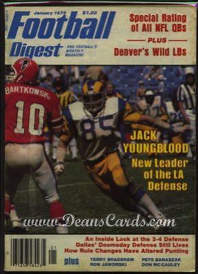Football Digest January 1978 - Jack Youngblood 6 - EX/MT | eBay