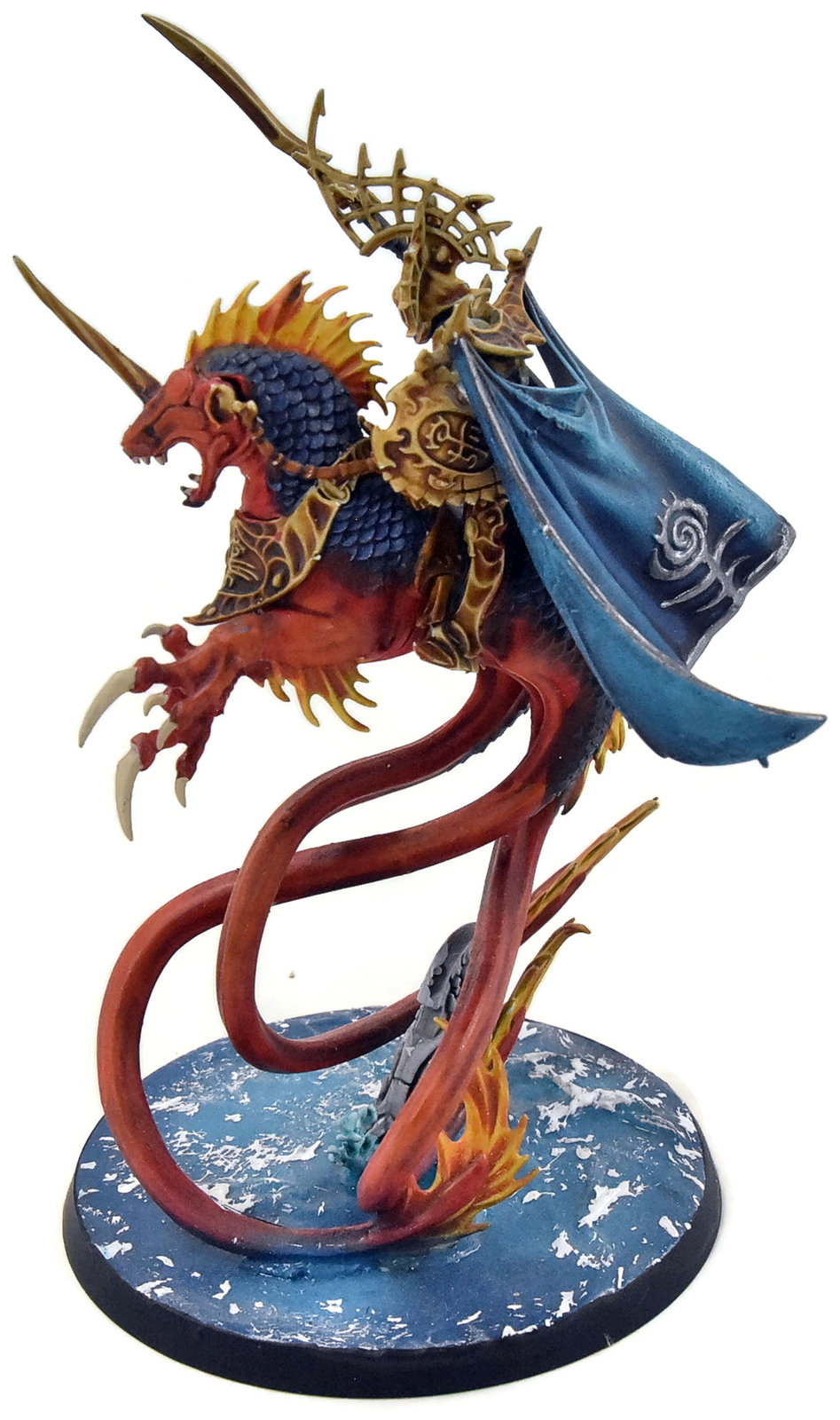 IDONETH DEEPKIN Akhelian King #1 WELL PAINTED Sigmar | eBay