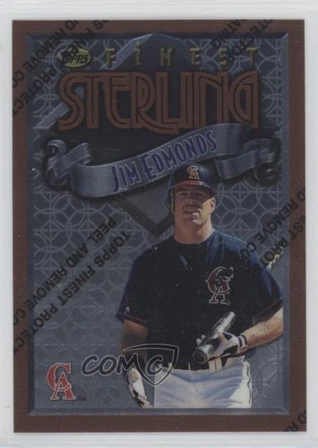 1996 Topps Finest Jim Edmonds #216 | eBay