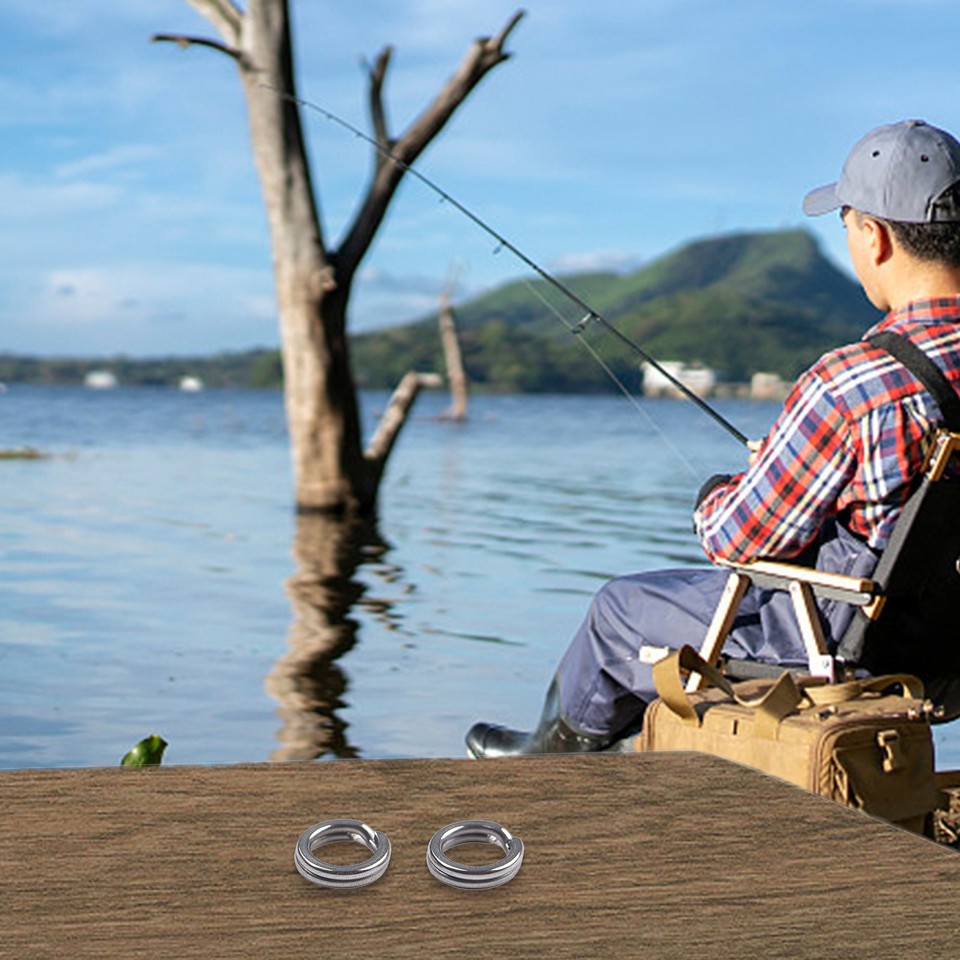 Hyper Pressure Cast Flat Wire Stainless Steel Split Rings for Offshore ...