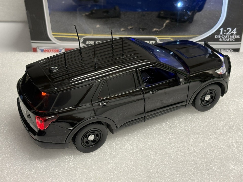 2022 Ford Explorer UnMarked BLACK FBI CIA POTUS Secret Ser. WORKING ...