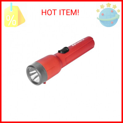 Dorcy 25-Lumen 2AA LED Deluxe Flashlight with 10-Hour Run Time and 50 ...