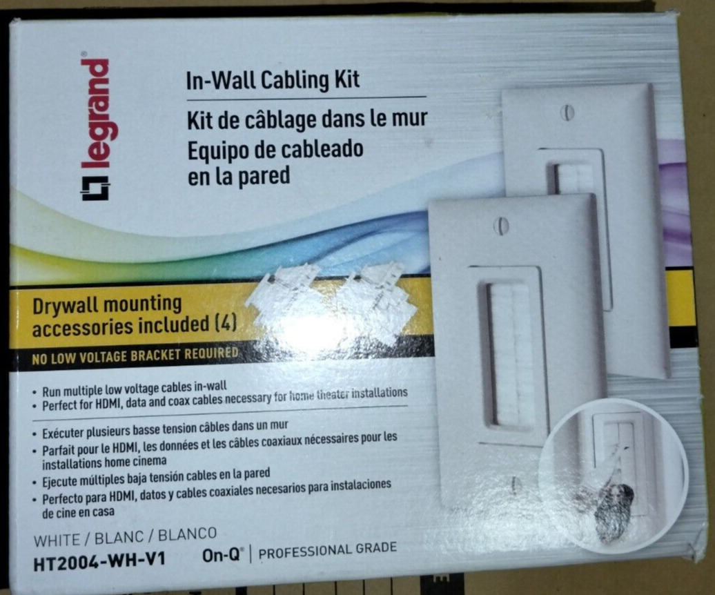 *CHEAP* Legrand In-Wall Cabling Concealment Kit #HT2004-WH-V1 | eBay