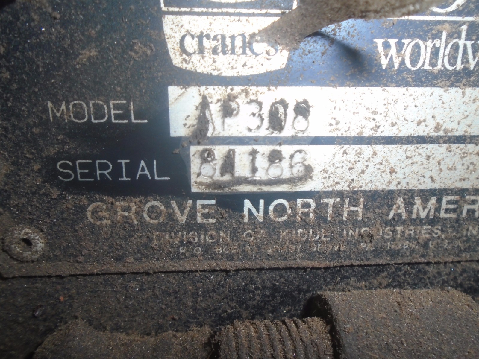 GROVE AP308 Inner Boom with Cylinder | eBay