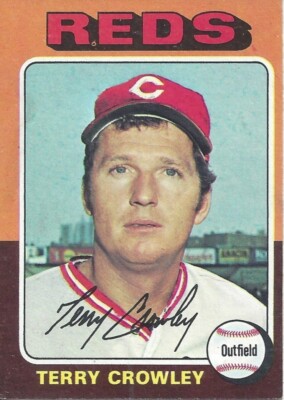 1975 Topps Terry Crowley 447 Reds EX | eBay