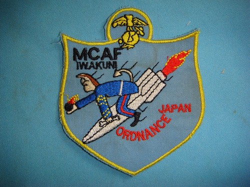 PATCH US MARINE CORPS ORDNANCE DEPARMENT MCAF IWAKUNI AIR STATION | eBay