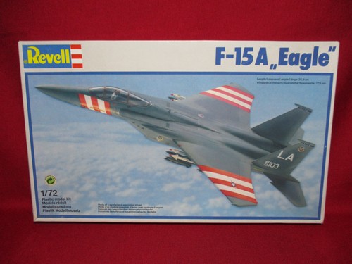 F-15A Eagle Vintage Revell 1/72 Scale Model Kit USAF Jet Fighter Bomber ...
