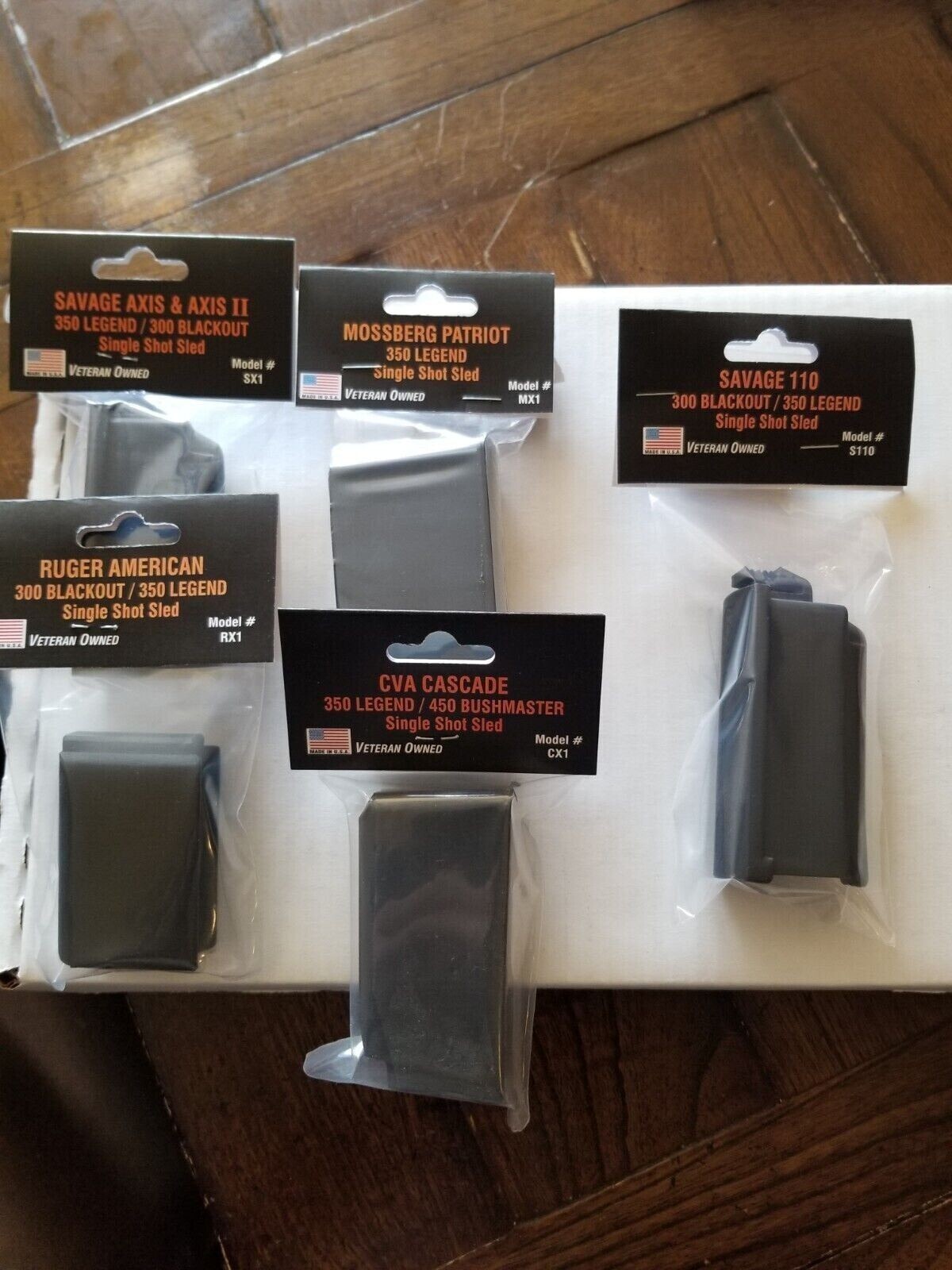 RUGER AMERICAN SINGLE SHOT SLED 300 BLACKOUT/350 LEGEND | eBay