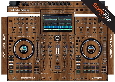 Denon Prime 4+ Skin | Wood #2 | Protective Decal | StyleFlip Skins | eBay
