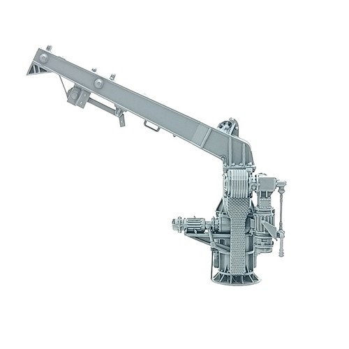 YZ Model YZ-084A 1/200 USN 7M RIGID INFLATABLE BURKE-CLASS BOAT&CRANE ...