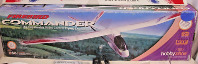 HOBBYZONE FIREBIRD COMMANDER AIRPLANE READY TO FLY KIT BOXED UNUSED ...