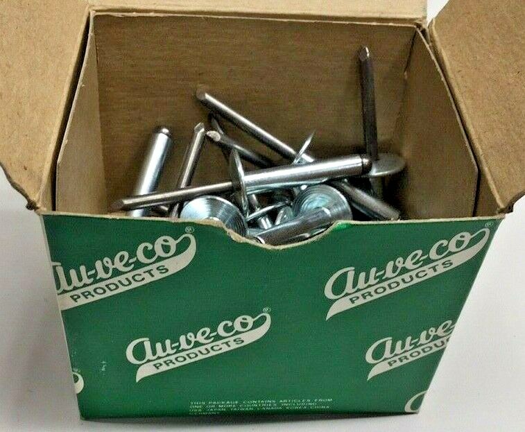 AU-VE-CO 13799-22 Blind LG Flange Tacking Rivet 1/4"x 7/8"-1"x 3/4 ...