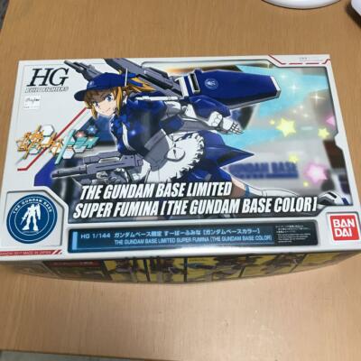 Gundam Base Limited Color HGBF 1/144 SUPER FUMINA Gunpla Figure Japan ...