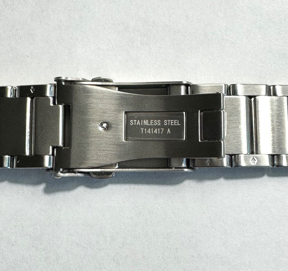 Original Tissot T-Race For Case-Back # T141417A, T141417B Watch Band ...