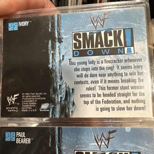 1999 Comic Images WWF SmackDown! - Ivory #39 (RC) | eBay