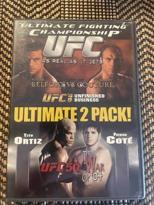 UFC 49/50 Unfinished Business & The War Of 04 (2 DVDs) Tested. | eBay