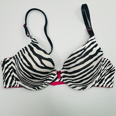 Maidenform Bra 34B Underwire Full Coverage Satin Adjustable Strap 07959 ...