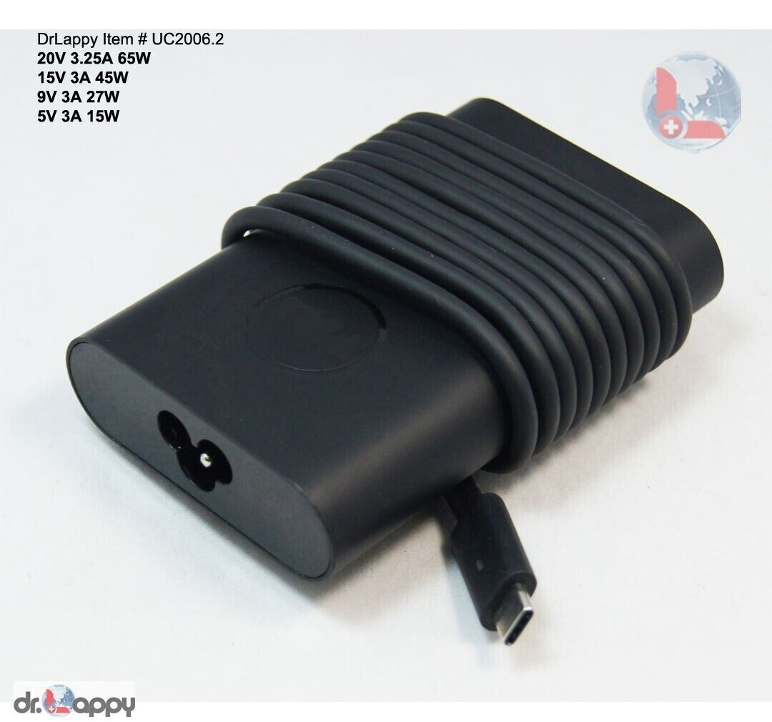 65W USB-C Type-C Adapter Power Charger for Dell Latitude 9330 9420 7640 ...
