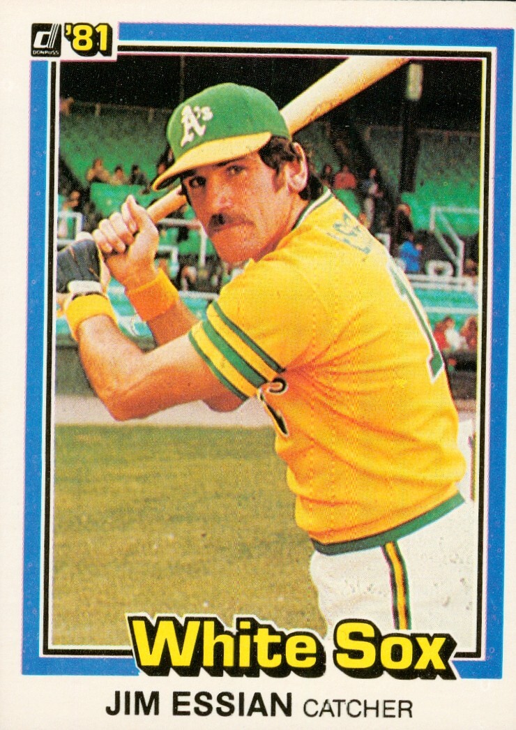 1981 Donruss Jim Essian 503 White Sox | eBay