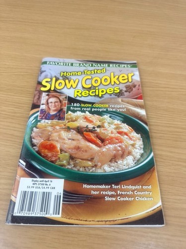 Cookbook Booklet Taste of Home Slow Cooker Recipes | eBay