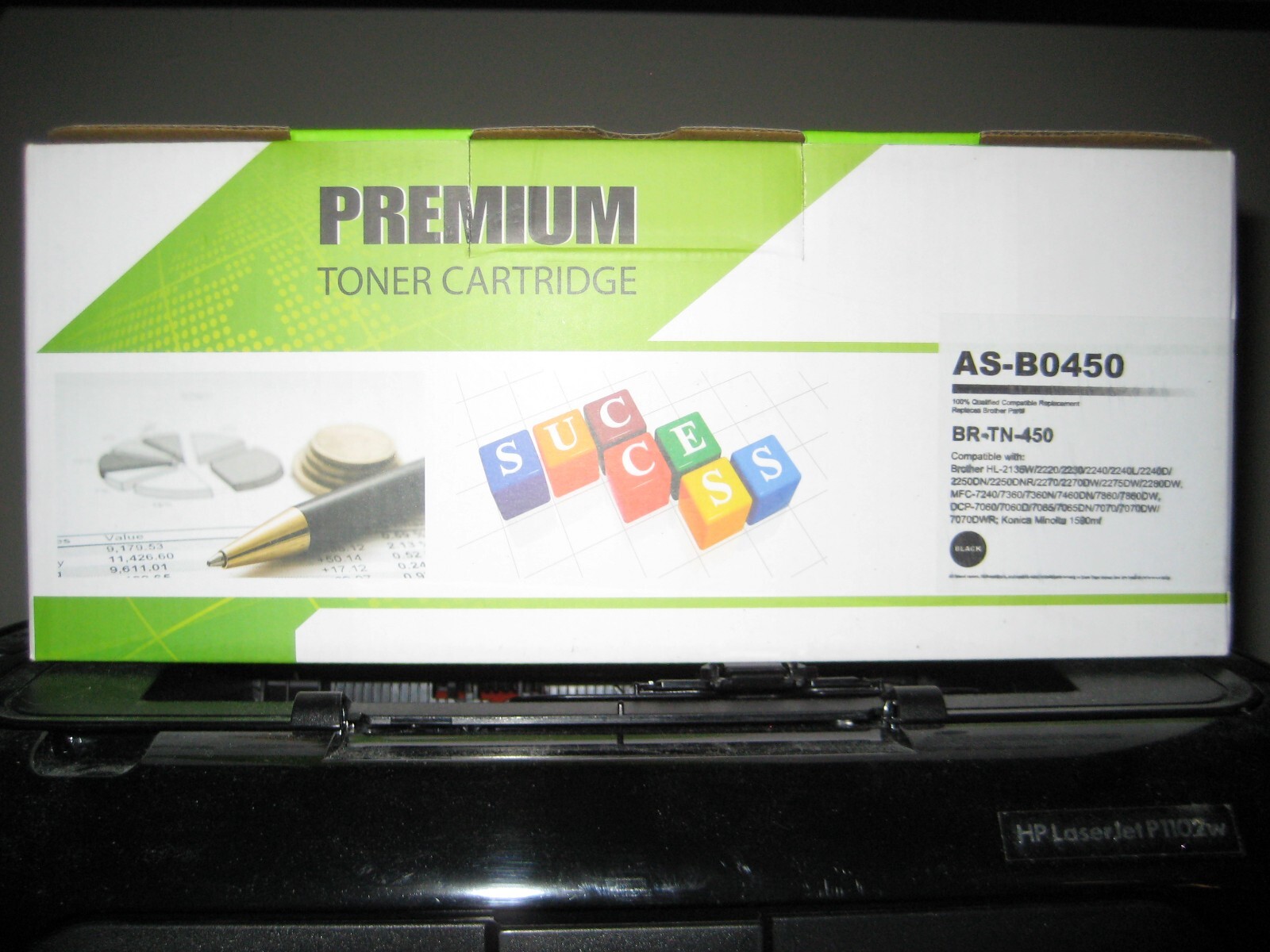 New Premium Laser Toner Cartridge AS-B0450 for Brother BR-TN-450 | eBay