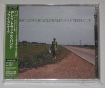 THE DEREK TRUCKS BAND "SOUL SERENADE" JAPAN IMPORT CD MEGA RARE | eBay