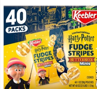 Keebler Mini Fudge Stripe Cookies, Butterbeer Minis - 40 Pack | eBay