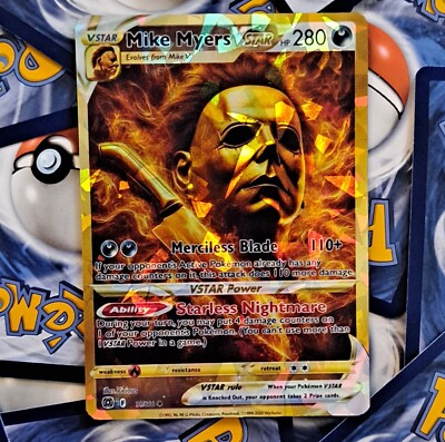 Michael Myers Pokemon Card | eBay