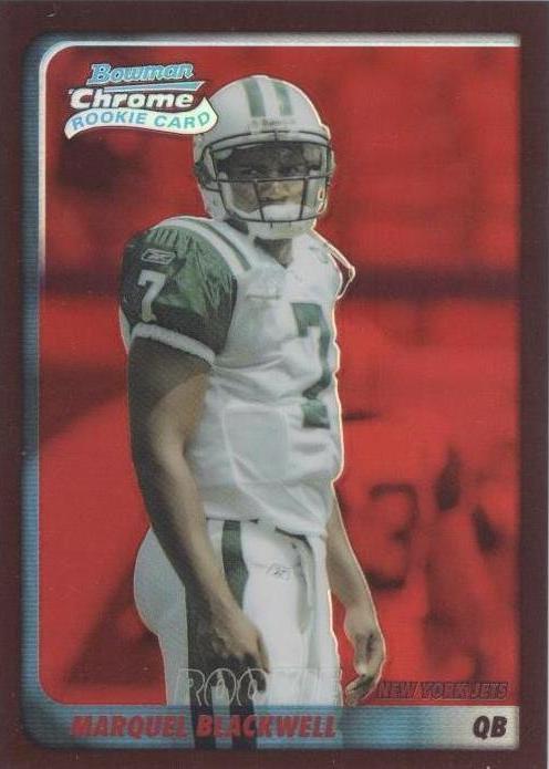 2003 Bowman Chrome - Marquel Blackwell #173 Red Refractor /235 (RC) for ...