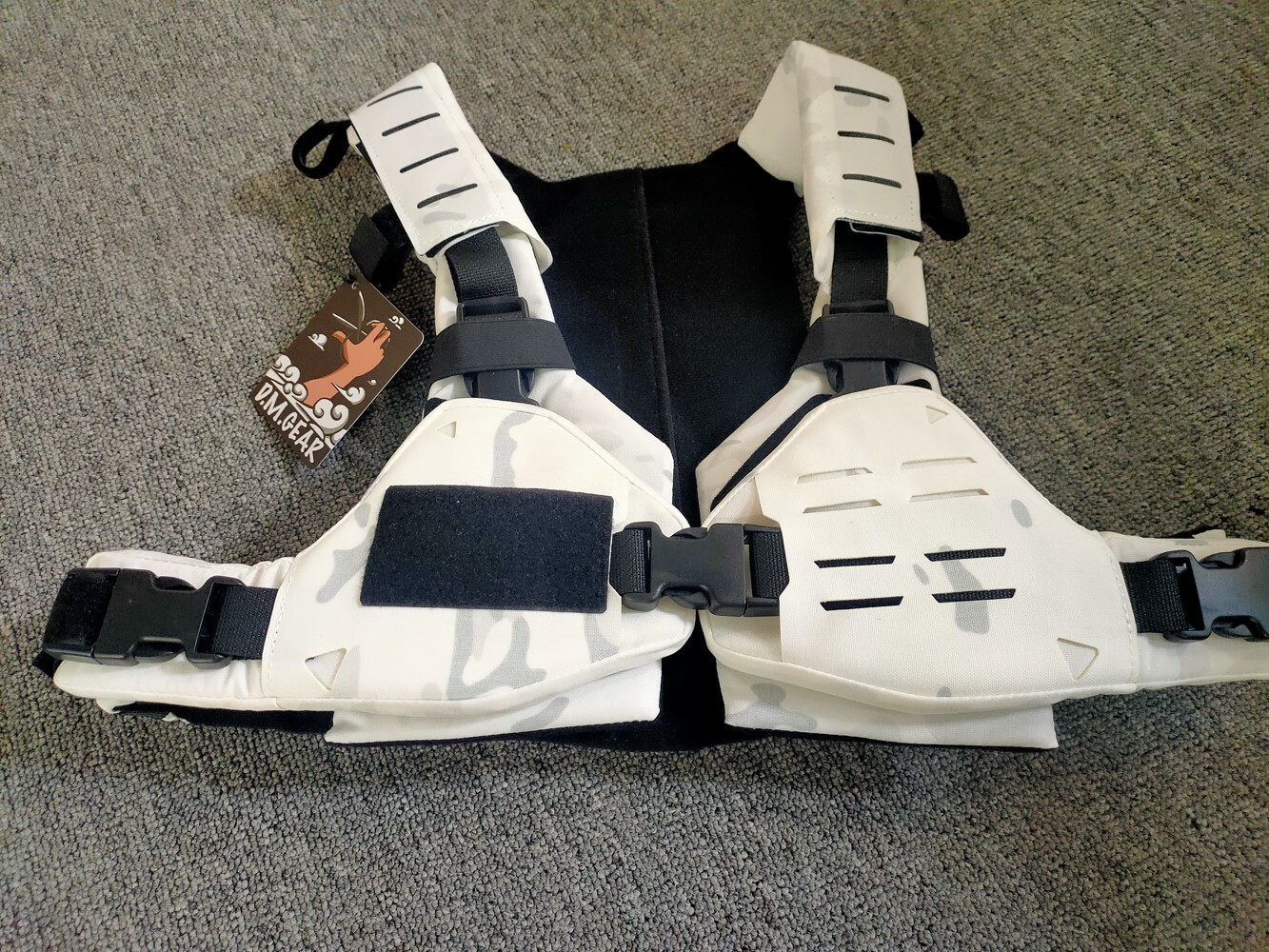 Tactical Bikini Armor Vest Women Protect Cosplay Plate Carrier Molle ...