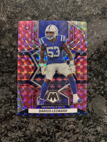 2022 Mosaic Darius Leonard Pink Camo Prizm #86 | eBay